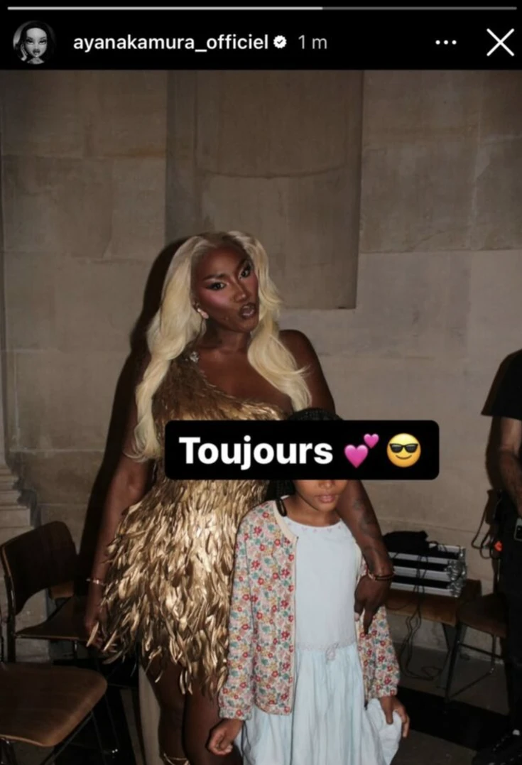 Aya Nakamura Shares Rare Photo With Daughter Aisha After Her ...