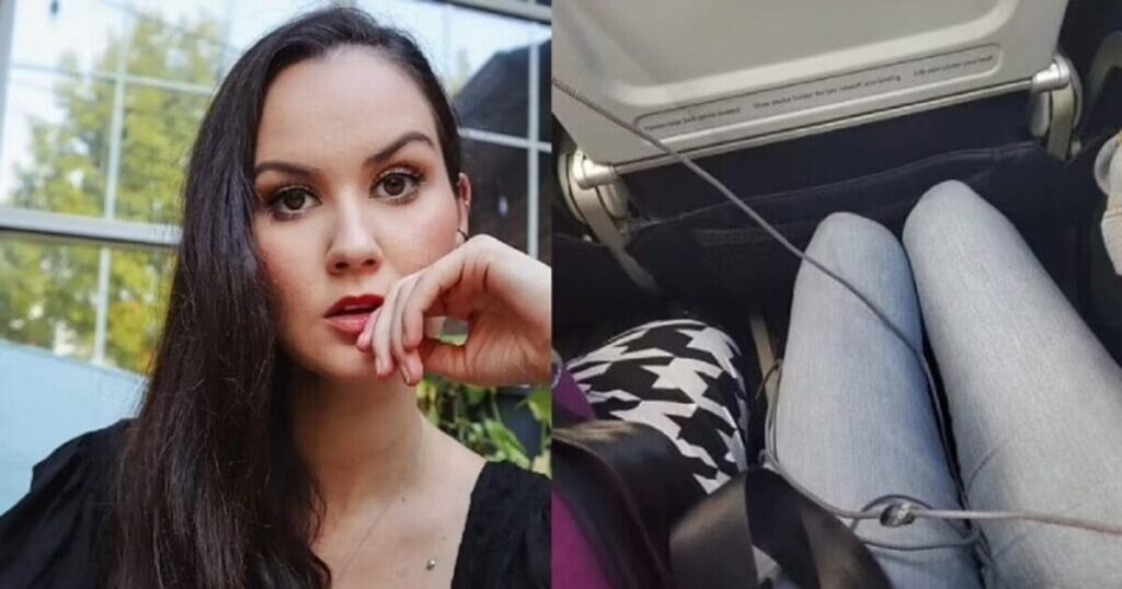Passenger complains about being squeezed between two obese travelers ...
