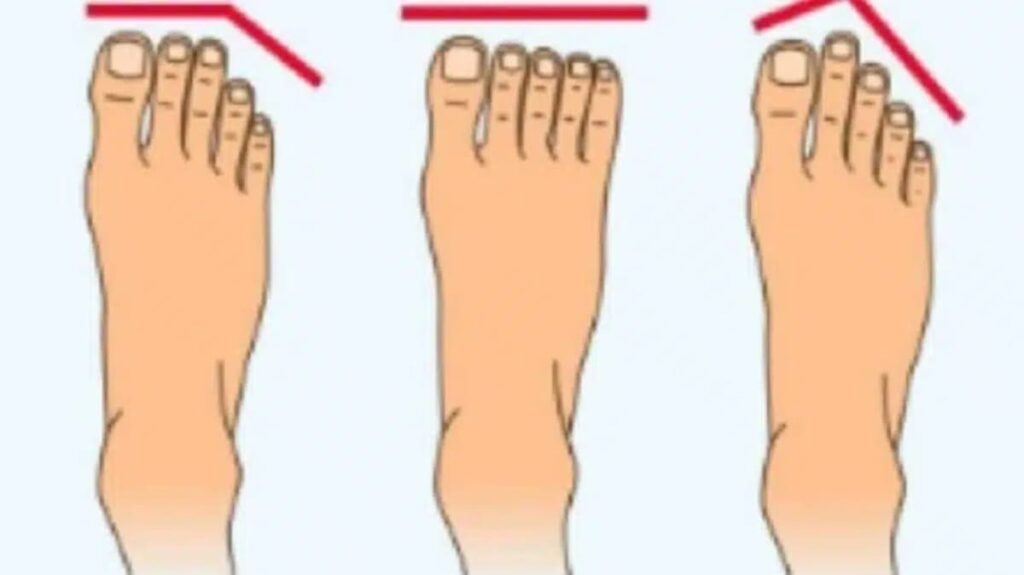 What the shape of your feet reveals about your personality