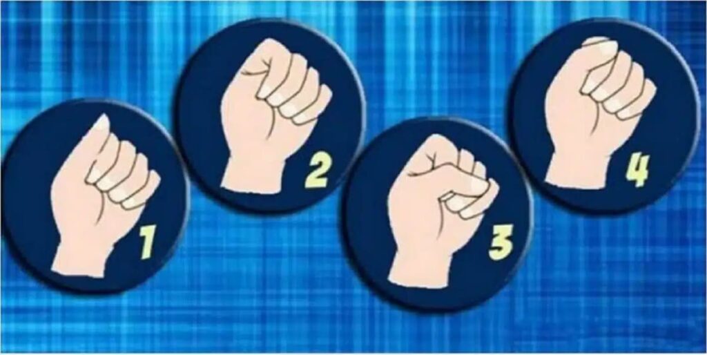 What your fist shape reveals about your personality